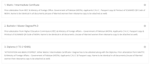 Online Attestation Services in Pakistan - 03704360002